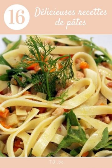 16 délicieuses recettes de pâtes | TOI